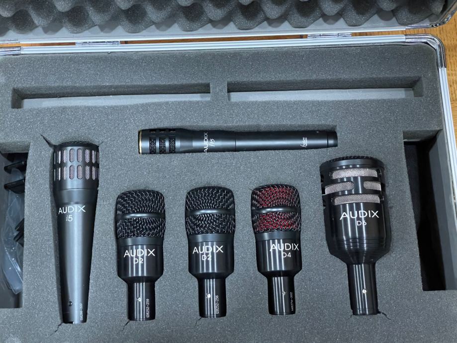 Audix DP5-A Drum Microphone Set (prošireni set s dodatnim mikrofonima)