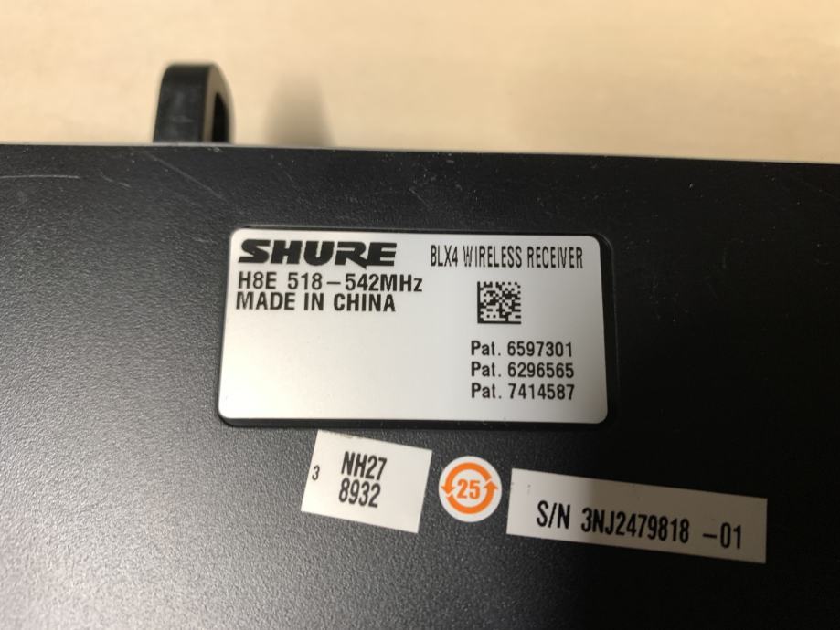 Shure BLX 14 bezžični sistem