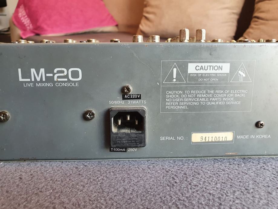 Stereo mix Samick LM - 20 serija
