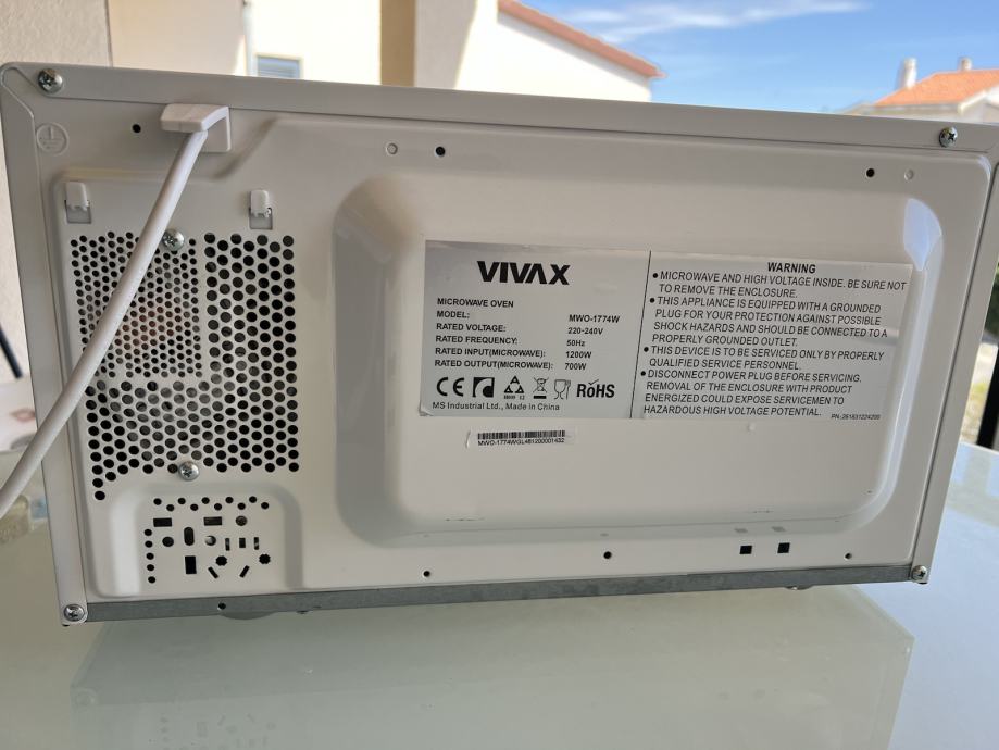 Mikrovalna pećnica WIWAX HOME