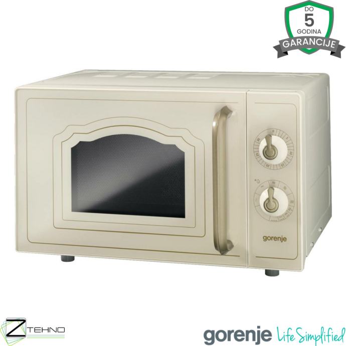 Retro mikrovalna pećnica Gorenje, jamstvo (Z Tehno)