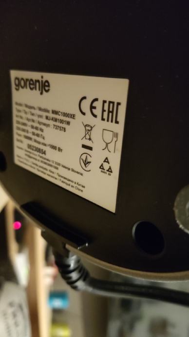 Kuhinjski robot Gorenje MMC1000XE