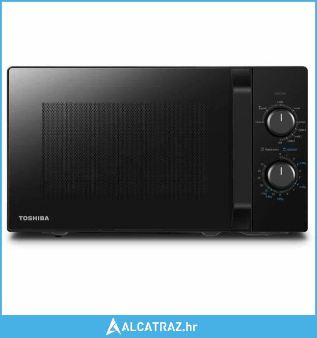 Mikrovalna Pećnica s Roštiljem Toshiba MW2 -MG20P (BK) 800 W 20 L - NO