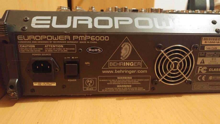 Behringer EUROPOWER PMP-6000