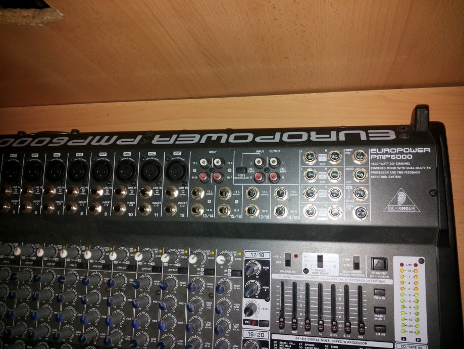 Behringer EUROPOWER PMP-6000