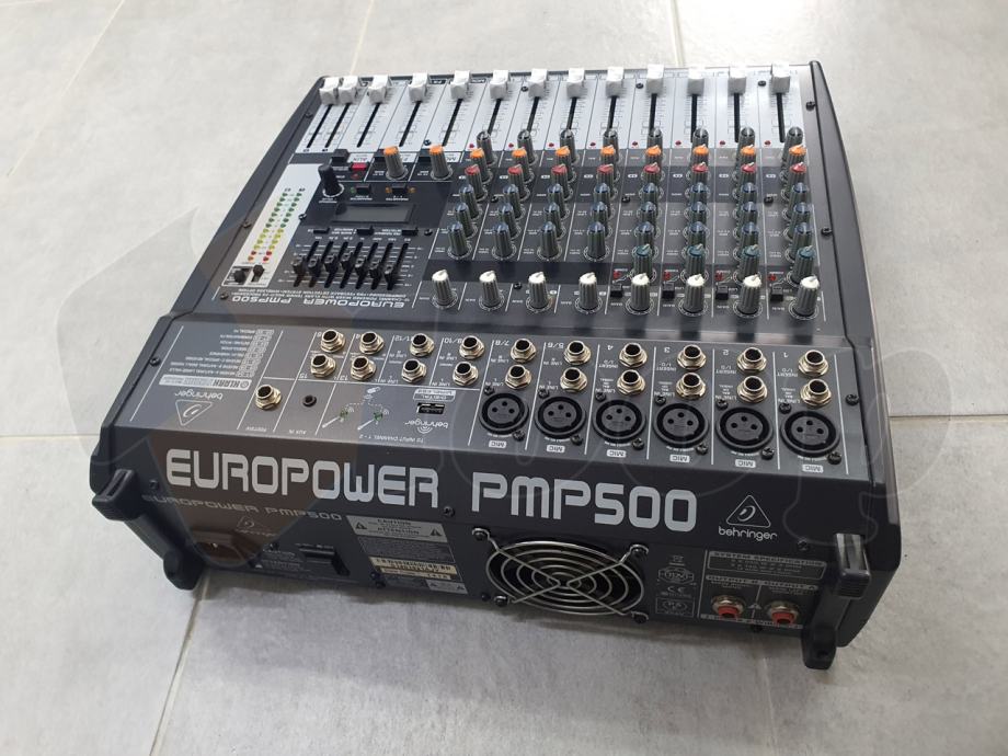 Behringer PMP 500 aktivna mikseta 12 kanala