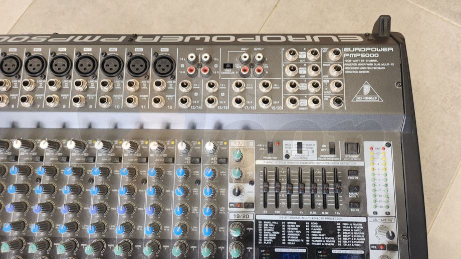Behringer PMP5000 aktivna mikseta (36 rata, besplatna dostava)