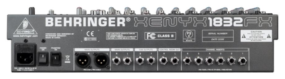 Behringer XENYX 1832 Fx