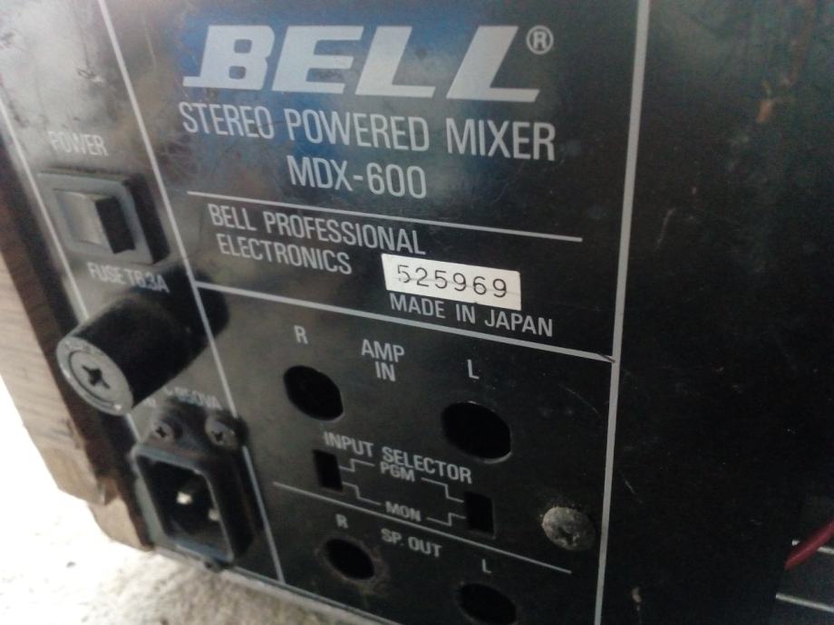 Bell MDX 600 Power Mixer