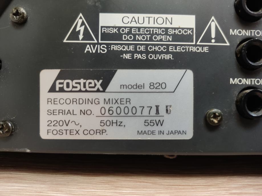 Fostex M 820 mikseta