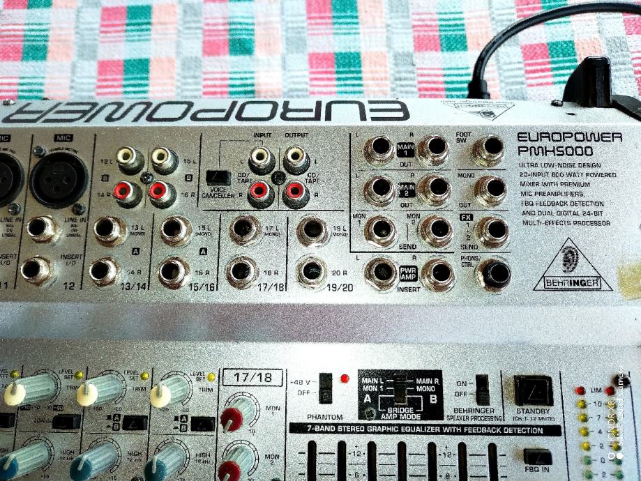Mikseta Behringer Europower PMX 5000