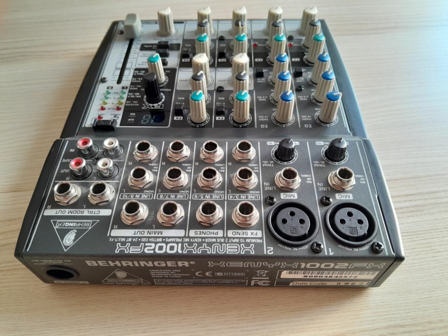 Mikseta Behringer Xenyx 1002 FX