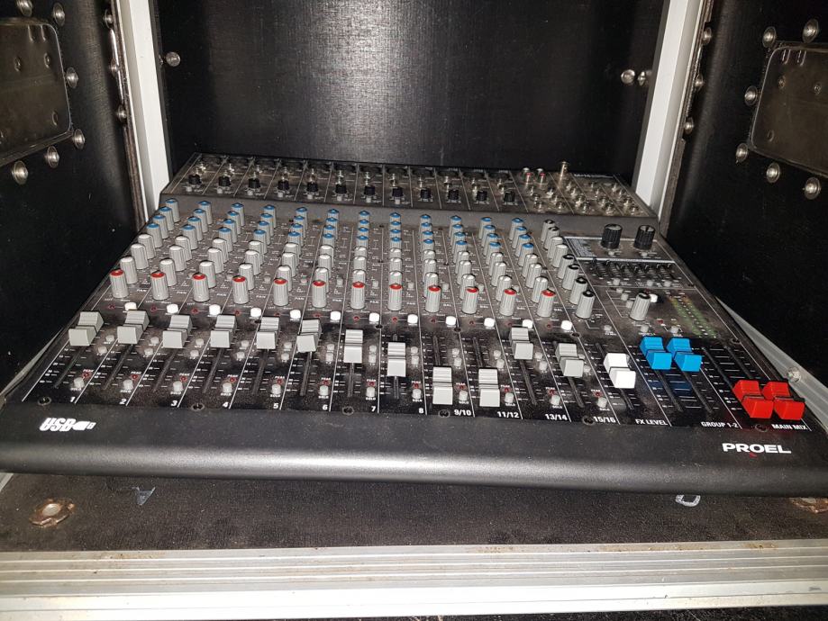 Mixer m16 usb proel