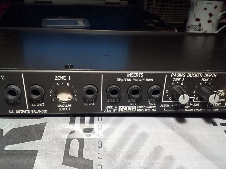 RANE CP 62 COMMERCIAL PROCESSOR -zamjene