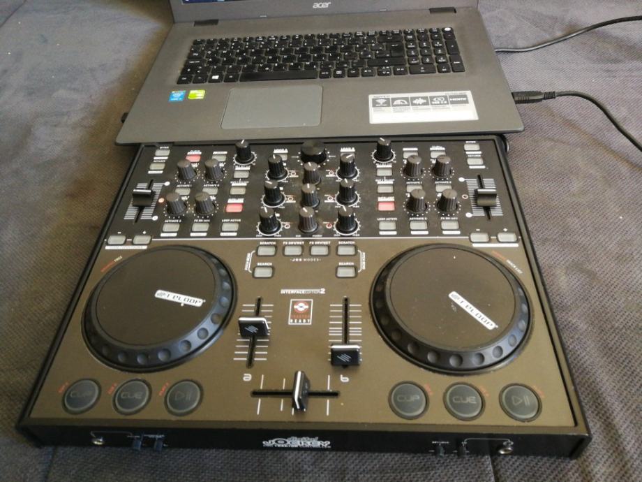 Reloop digital jockey pro traktor controller interface edition 2