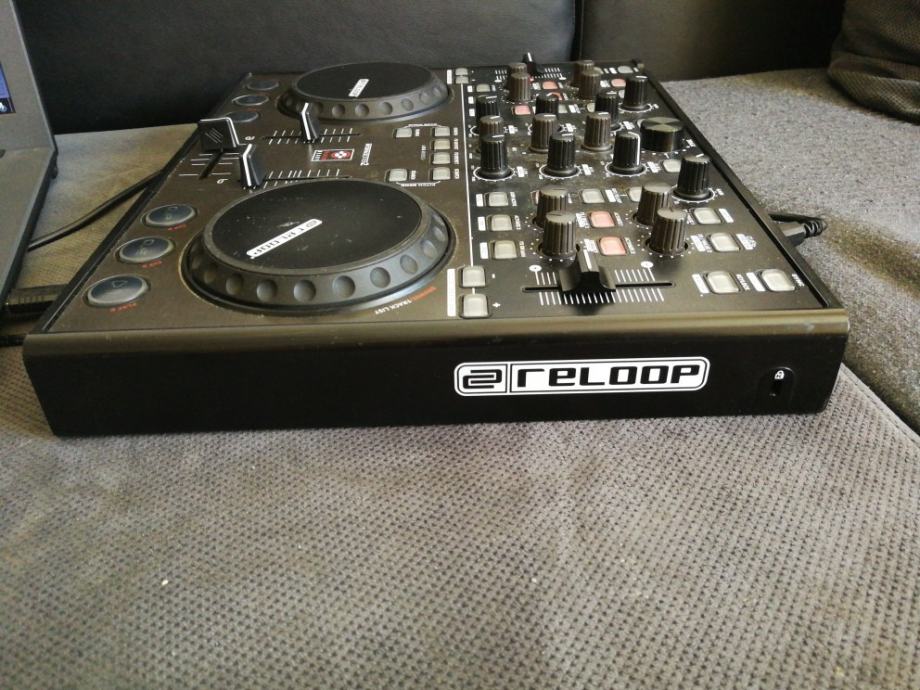 Reloop digital jockey pro traktor controller interface edition 2