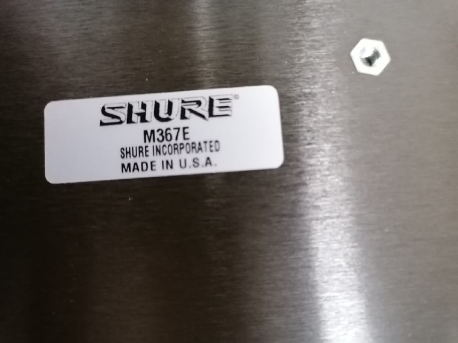 shure 367 mikseta