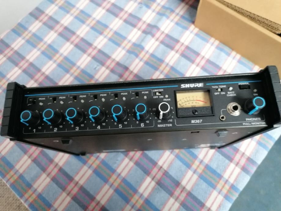 shure 367 mikseta