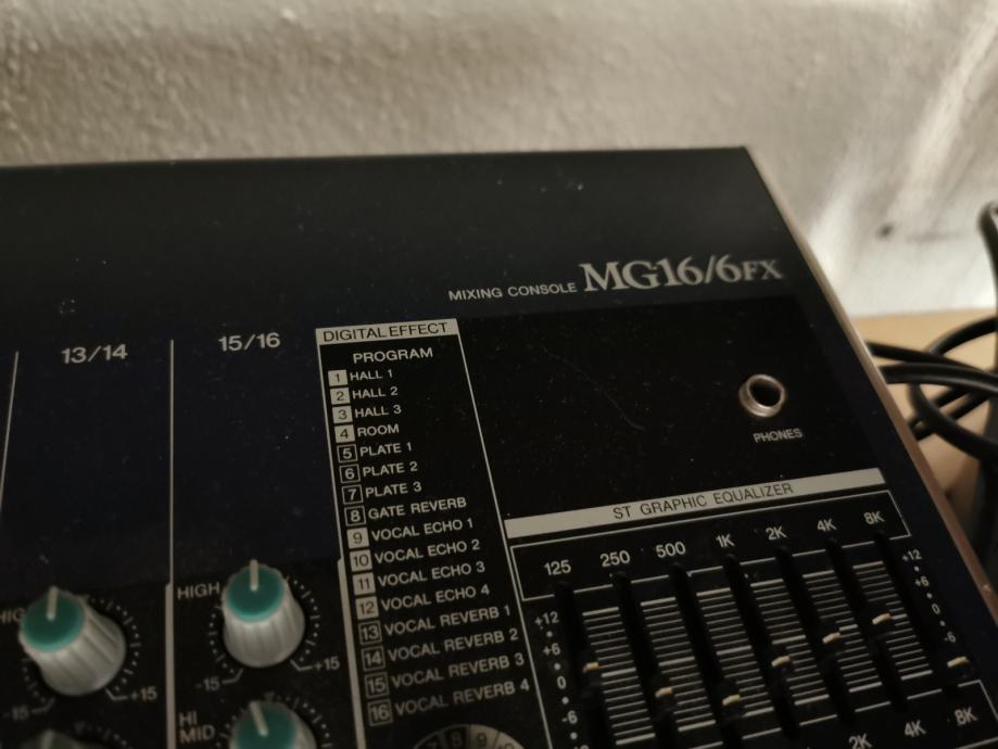 Yamaha MG16/6fx