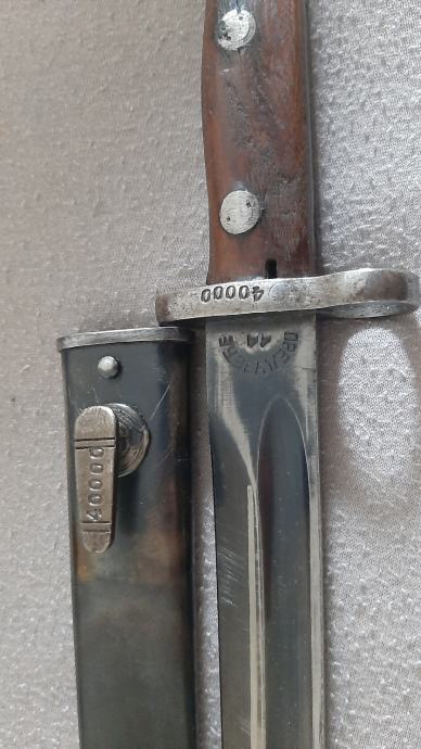 Bajonet M48 Preduzeće broj 40000