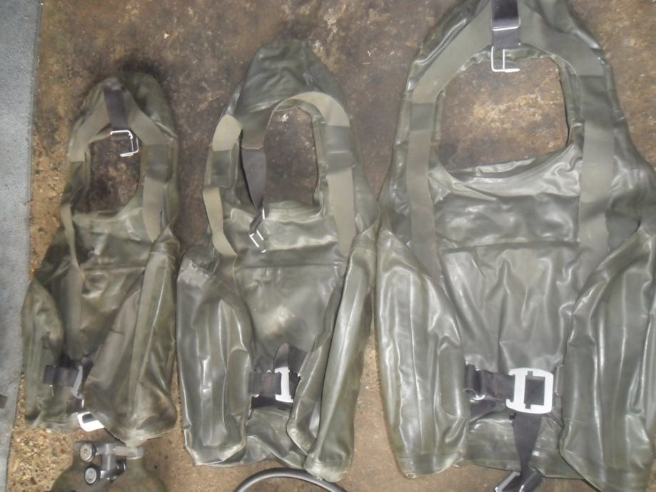 boce za kisik - komplet JNA iz tenka-vintage--zamjene za starine