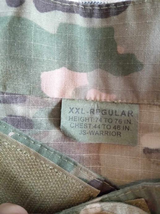 JS Tactical ACU Combat Suit Multicam + chest rig