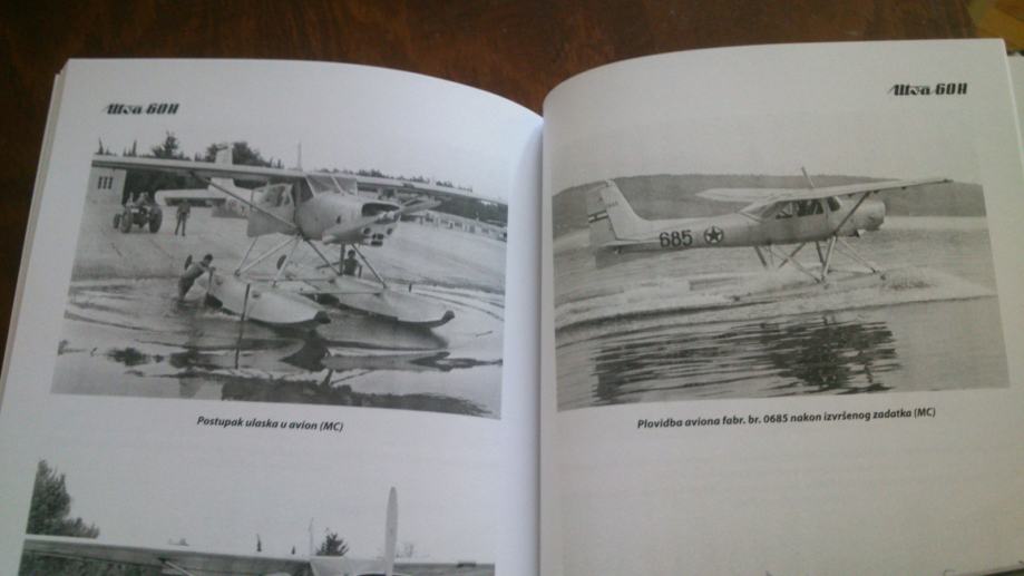 Knjiga avion Utva 60 H