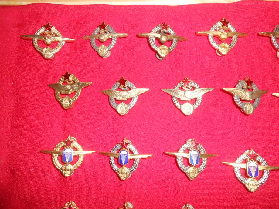 lot oznaka JNA pilota, navigatora, avio tehničara, padobranaca