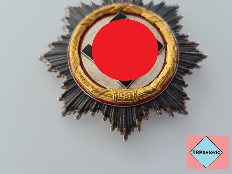 Njemački križ u zlatu - German cross in gold - Deutsches Kreuz in Gold