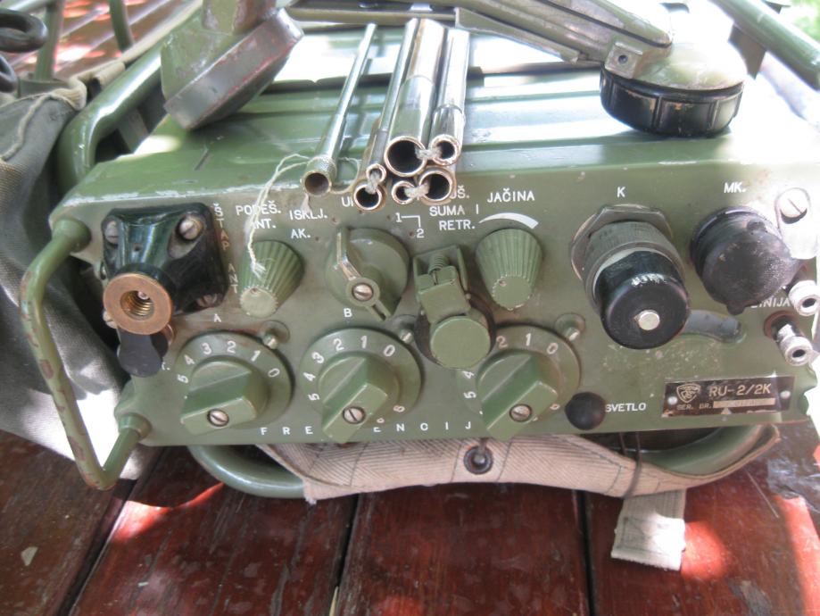 Radio stanica RU - 2/2K - Rudi Čajevac