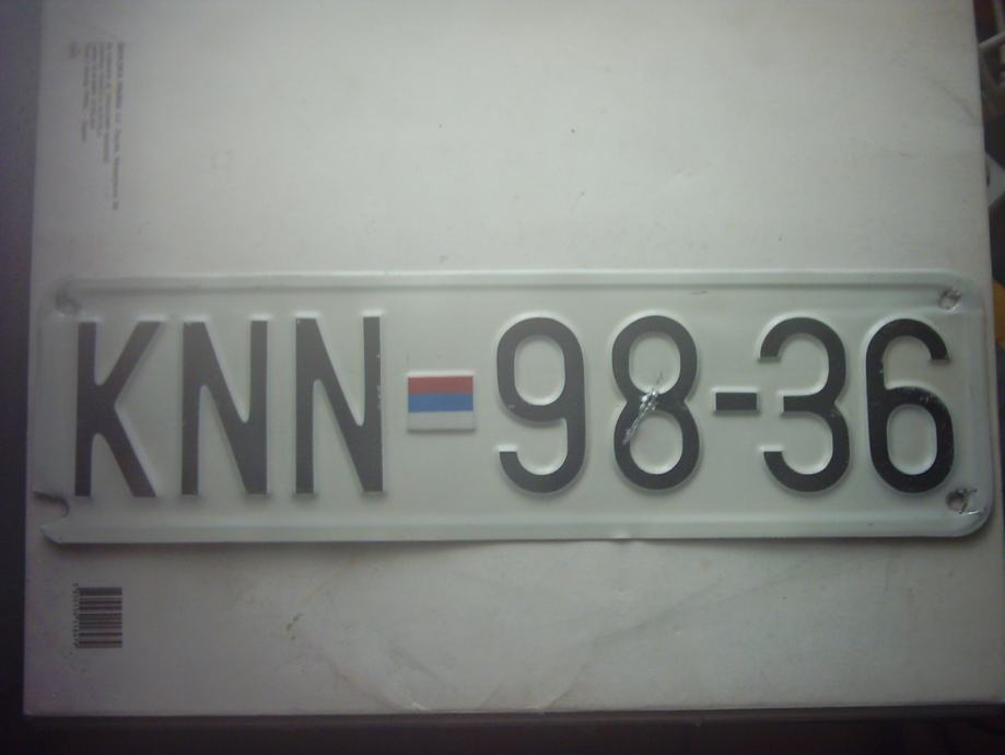 tablica Knin RS