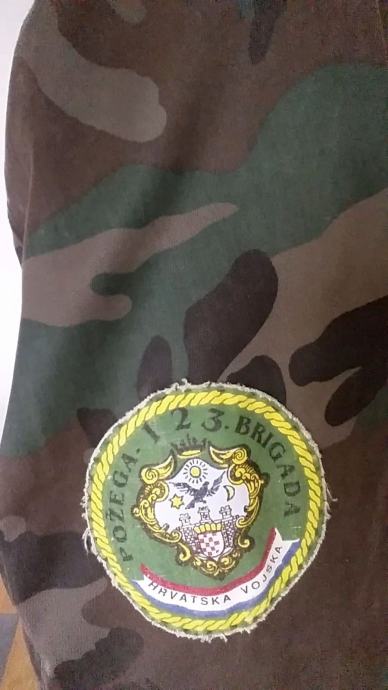 Vojna jakna HV 123. brigada