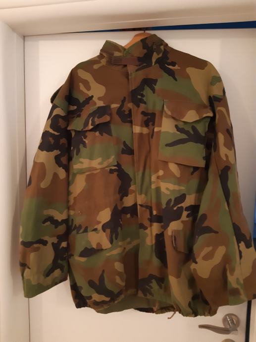 Vojna jakna Woodland, HV, broj 50. Početak DR.