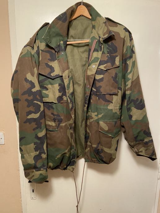 Vojna maskirna jakna woodland HV Domovinski rat