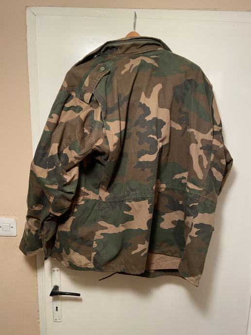 Vojna maskirna jakna woodland HV Domovinski rat