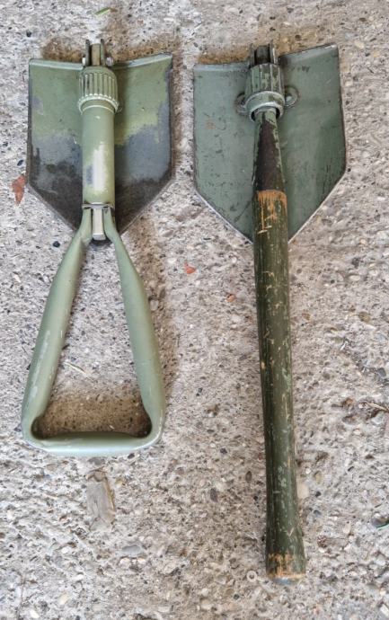 vojni ašov, lopatica