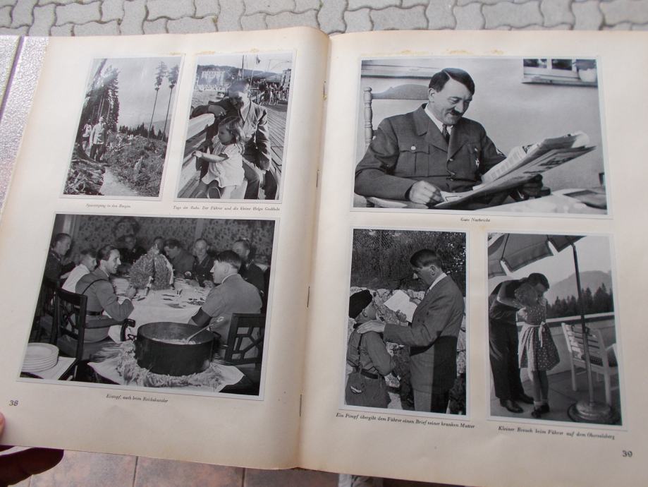 WW2,Album sa fotografijama Hitlera,kompletan