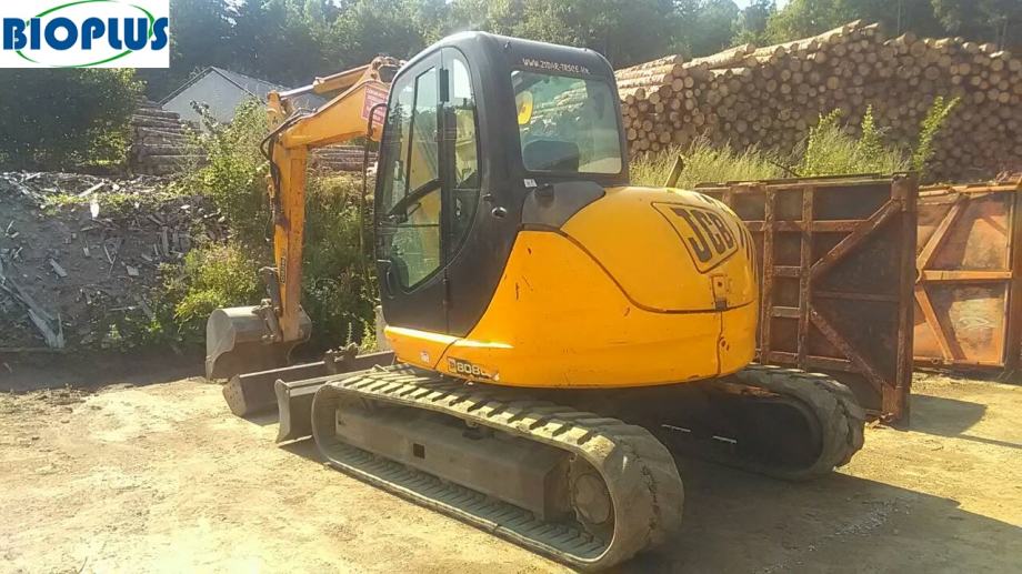 BAGER GUSJENIČAR JCB 8080 GODINA 2007