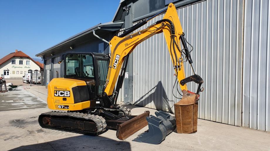 Bager JCB 67C-1 - 1x NAGIBNA PLANIRNA + 2x NOVA IZKOPNA KORPA