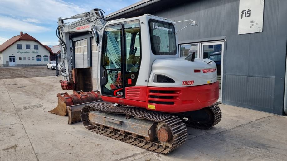 Bager TAKEUCHI TB290 - POWERTILT - 2017 GODINA - 4X KORPA - KLIMA
