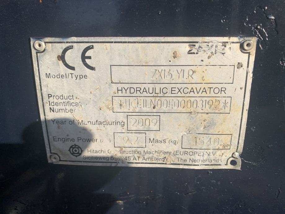 HITACHI ZX 16 YLR