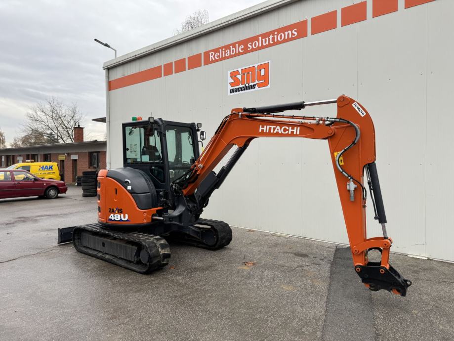 HITACHI ZX48U-6 PREMIUM RABLJENI MINI BAGER