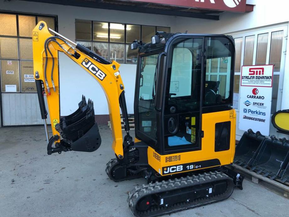JCB 19 C-1 novi mini bager