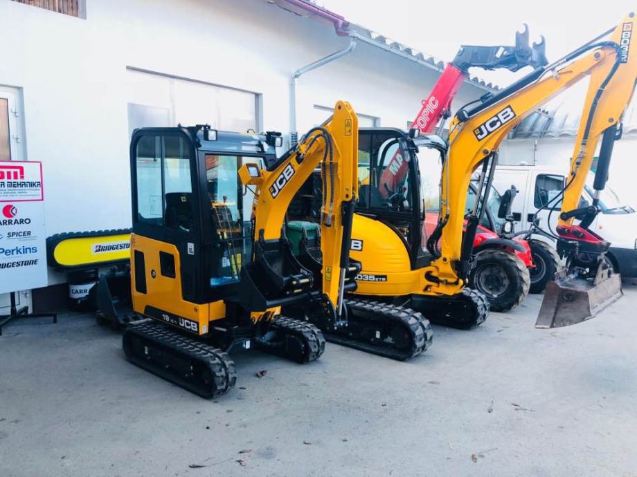 JCB 19 C-1 novi mini bager