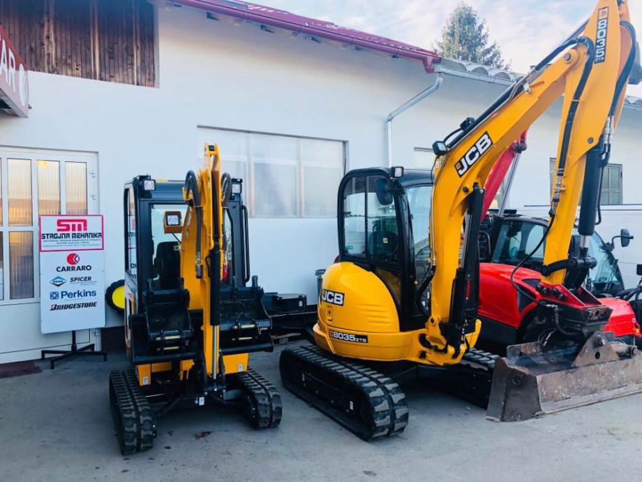 JCB 19 C-1 novi mini bager