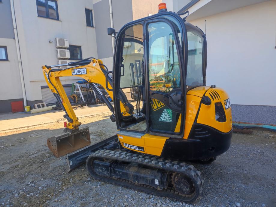 JCB 8026 CTS MINI BAGER 2.8 TONA # 2021. godina # 300 radnih sati