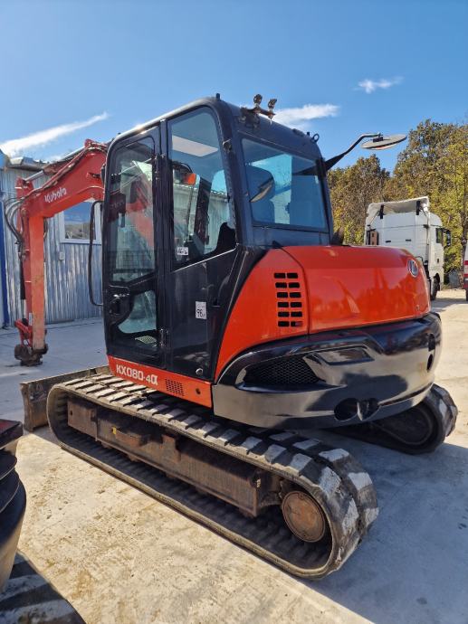 KUBOTA KX 080-4a - 2018 - 2.900h