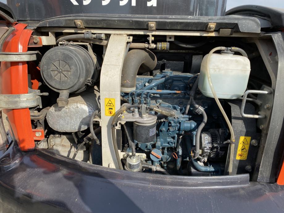 Kubota KX057 -4, hidraulična spojka. 2 korpe