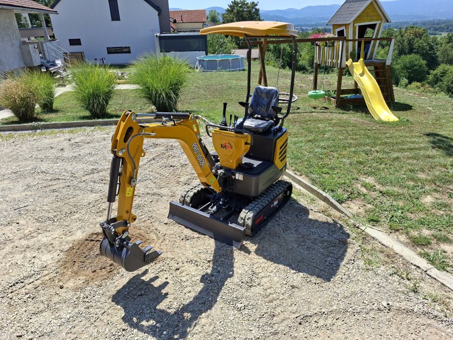 Mini bager 1.2T lomljiva roka MP-PRO-1012R - proširenje podvozja