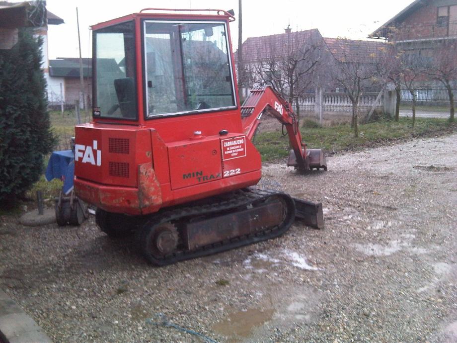 mini bager fai 2.5t ***ZAMJENA***